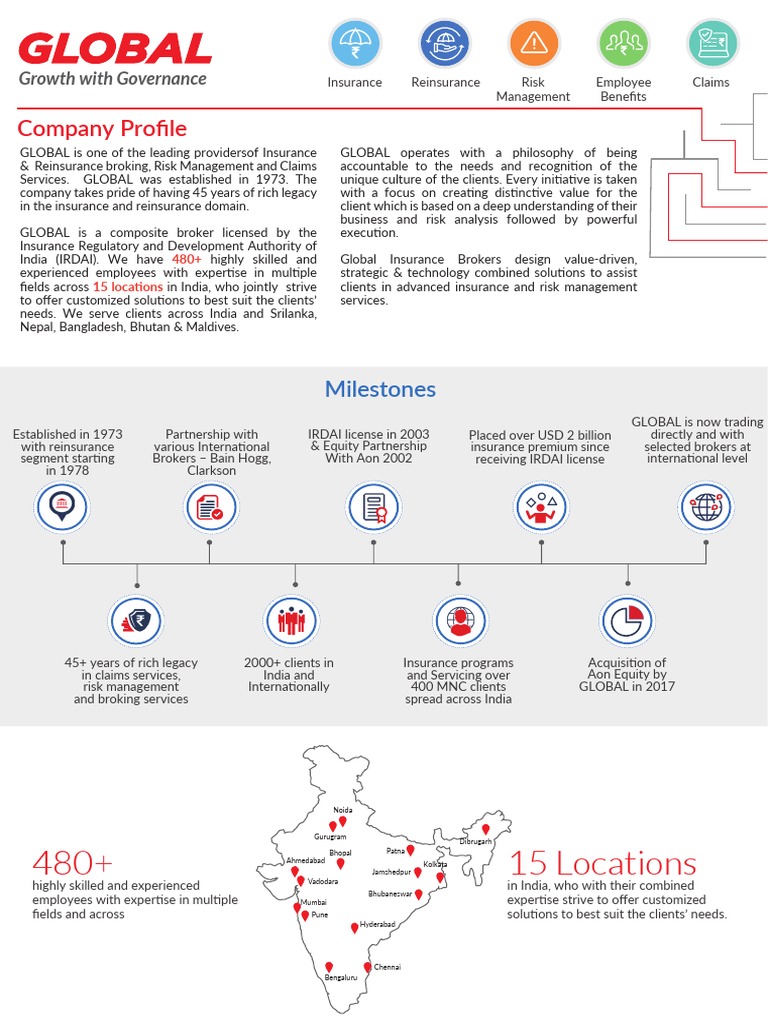 Brochure Factsheet | PDF | Reinsurance | Insurance