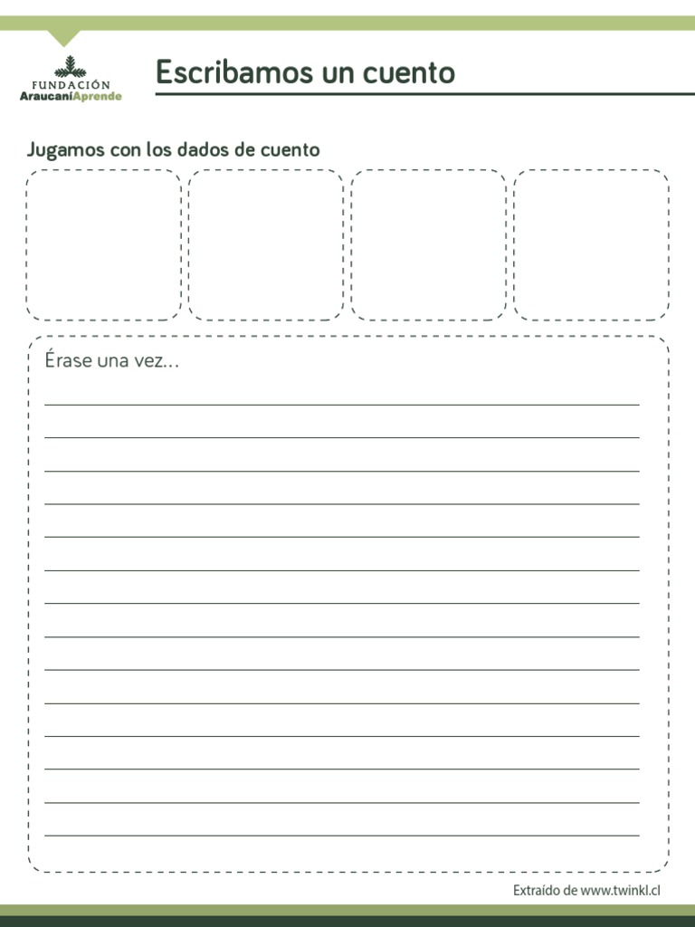 Anexo 11 Escribamos Un Cuento | PDF