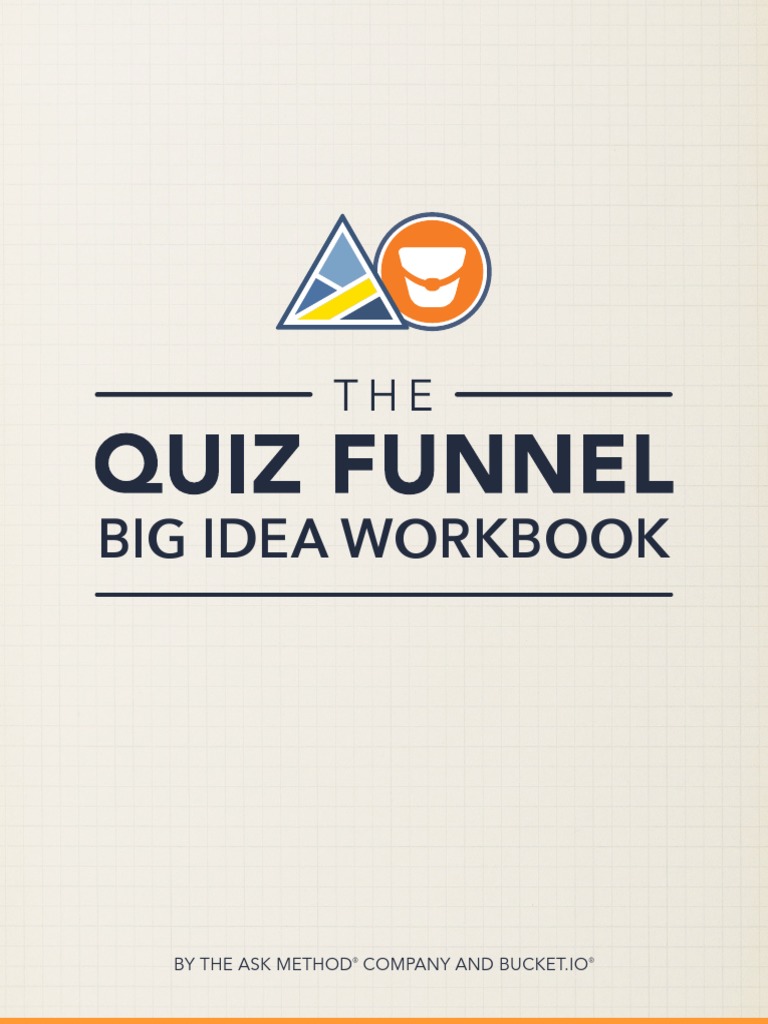 Big Idea Workbook: Quiz Funnel | Download Free PDF | Brainstorming