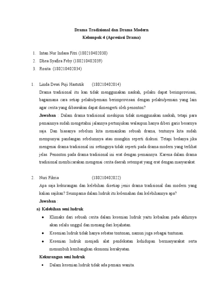 Pertanyaan Dan Diskusi Kel 4 | PDF