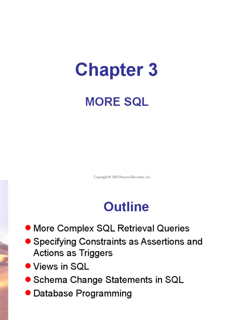 ENCh 03 | PDF | Sql | Databases