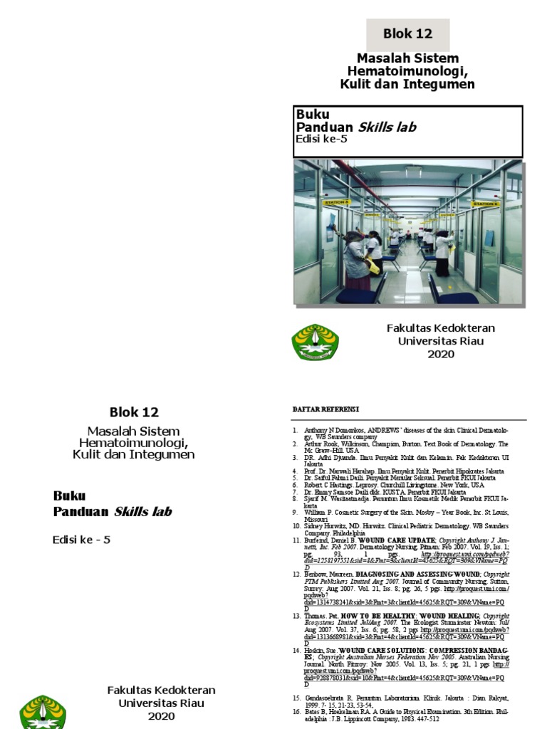 Buku Skills Lab - Blok 1 - 2020 | PDF | Medical Specialties | Medicine
