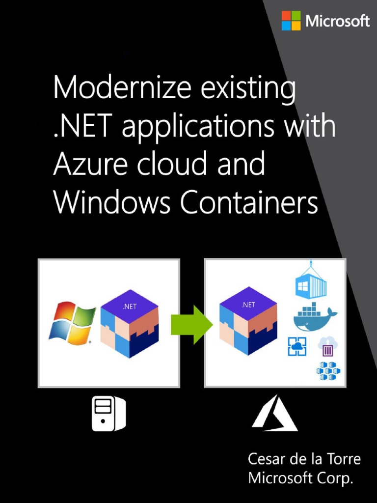 Modernize Existing .NET Applications With Azure Cloud and Windows ...