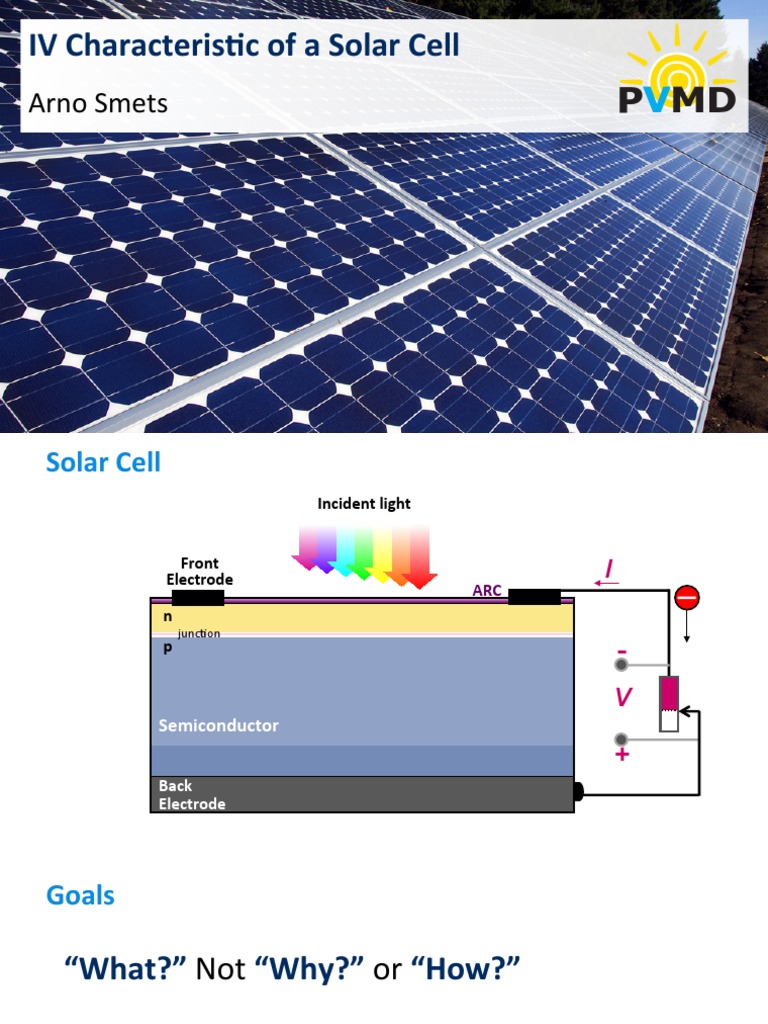 PV1x 2017 1.3.2 I-V Characteristic of A Solar Cell-Slides | PDF