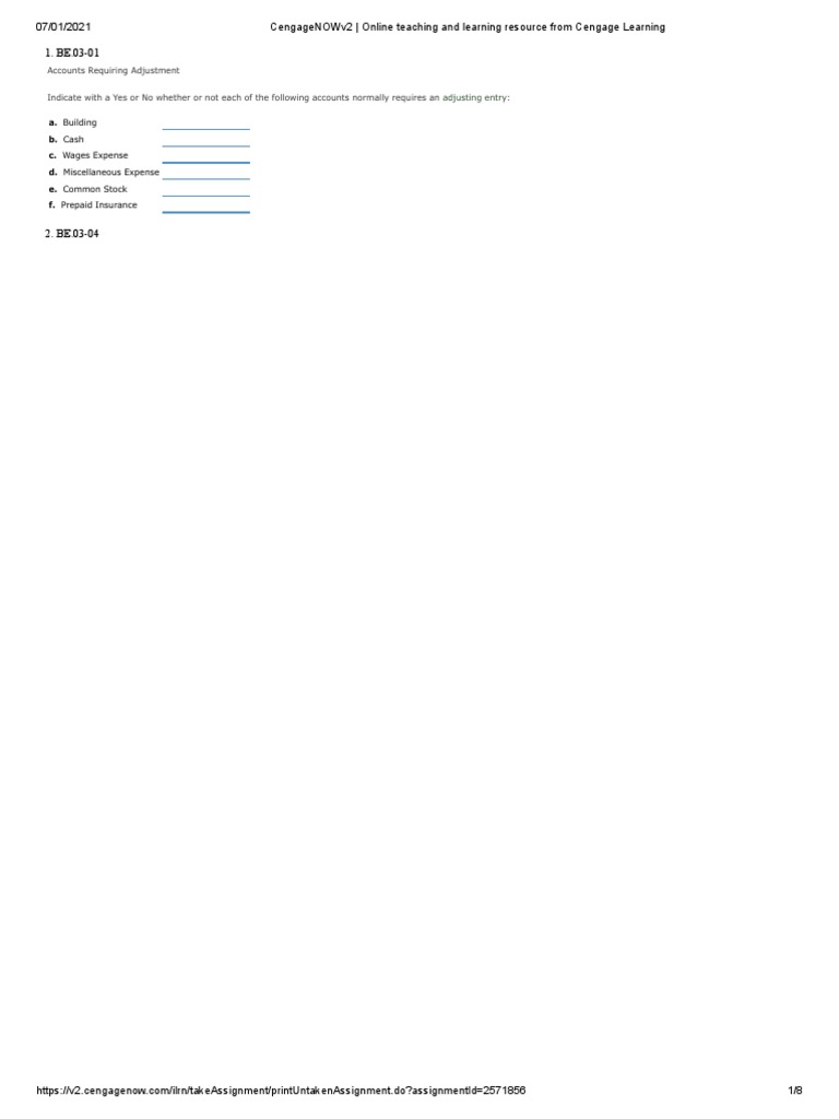 CengageNOWv2 - Online Teaching and Learning Resource From Cengage ...