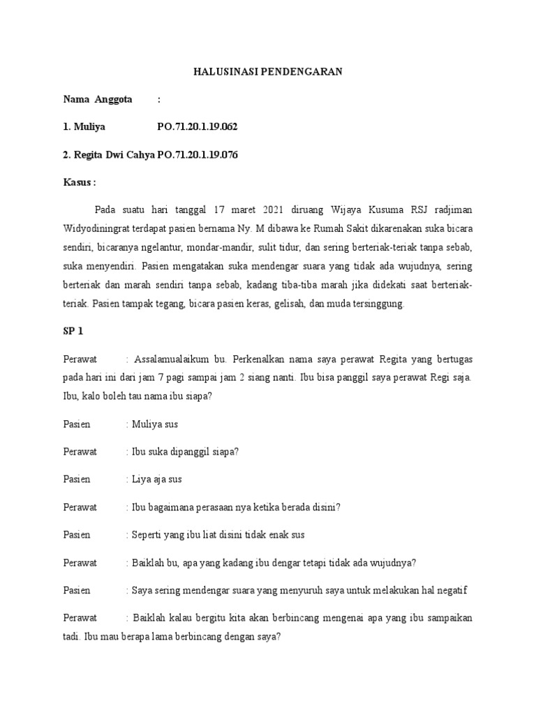 Naskah Roleplay SP1 - SP4 | PDF