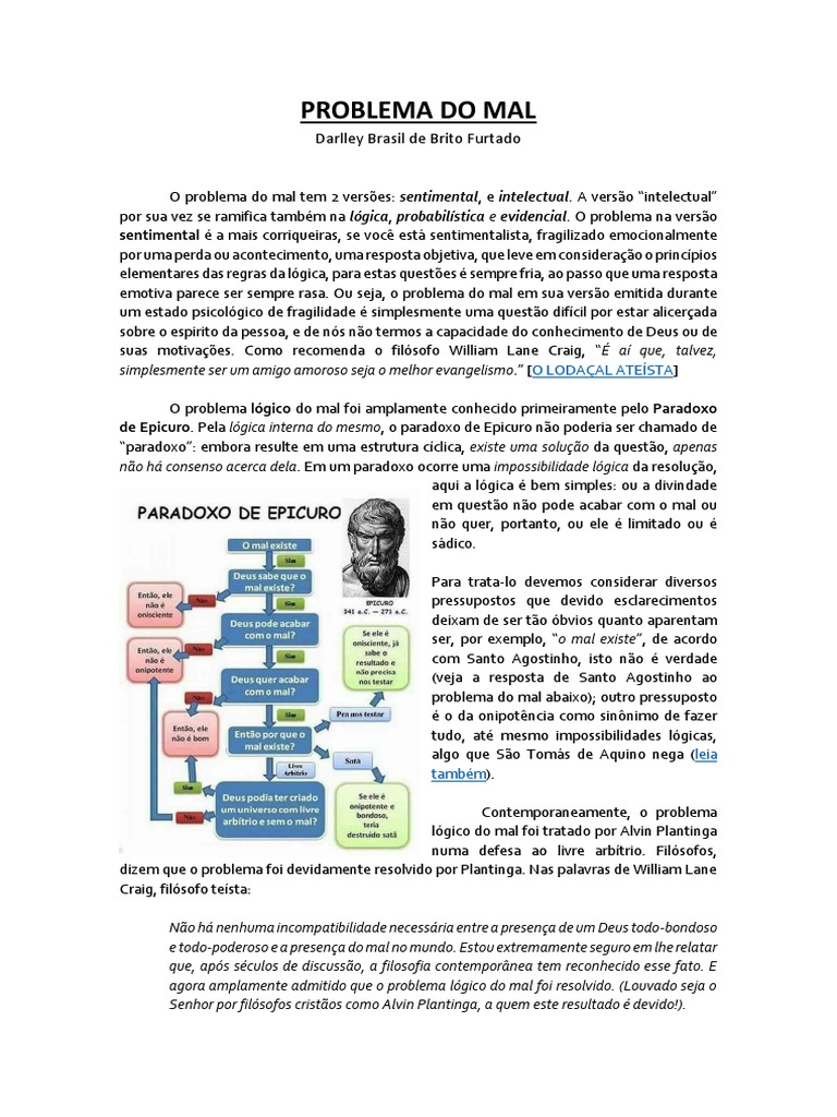 O Problema Do Mal | PDF