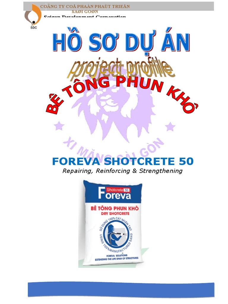 Foreva Shotcrete 50 (Y Brigde, Kenhte Brigde, Nullah Deck) | PDF