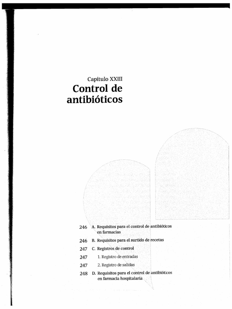 FEUM Control de Antibioticos | PDF