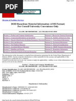 Glade Air Freshener | PDF | Toxicity | Occupational Safety And Health