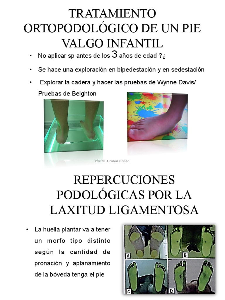 2 Parte Pie Valgo Infantil | PDF | Pie | Extremidades (anatomía)