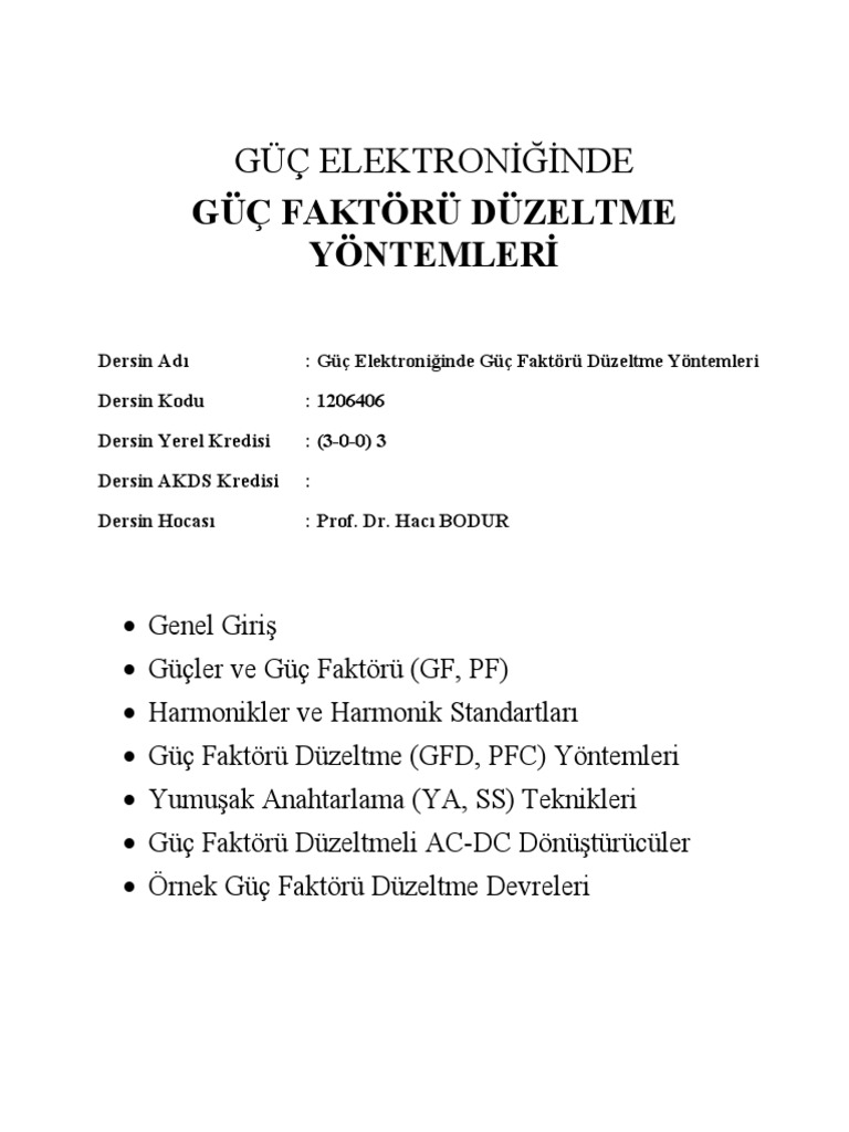 GFDY 1 Giriş | PDF