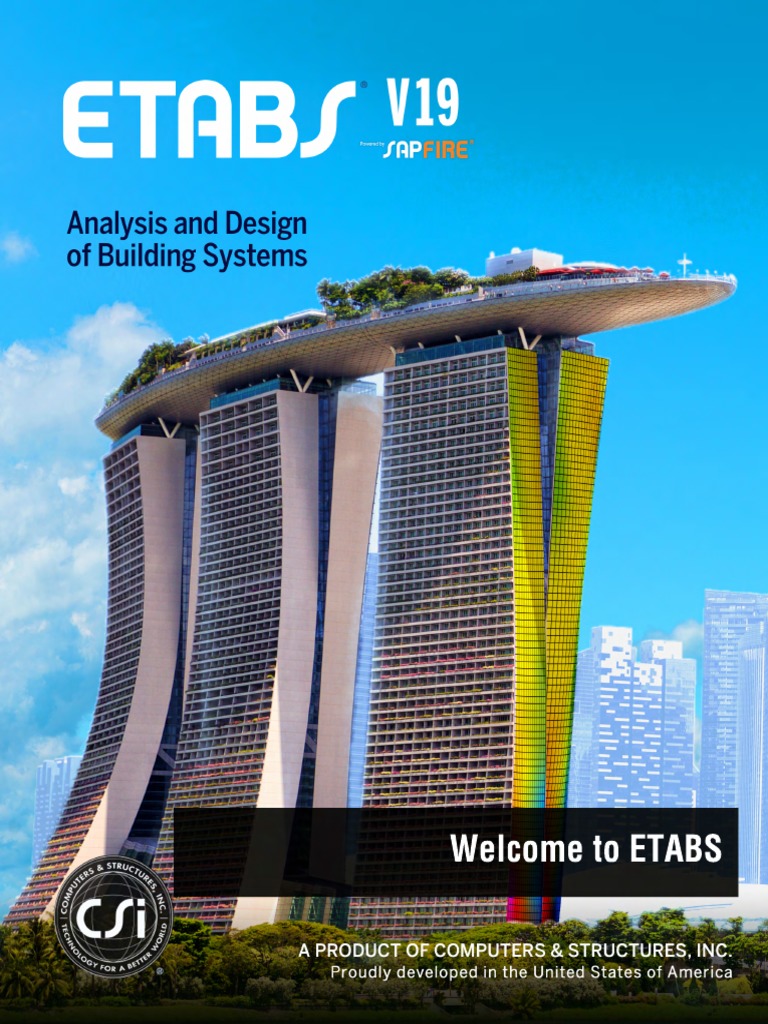 Welcome To ETABS | PDF | Beam (Structure) | Nonlinear System