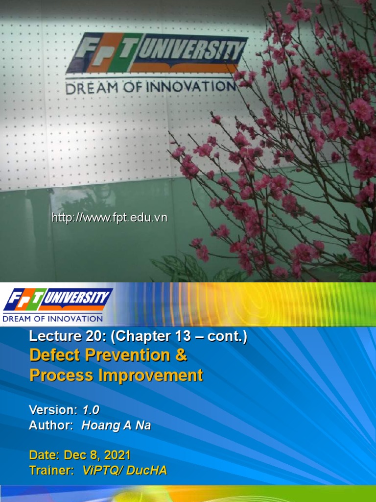 SQA T Lecture 20 | PDF | Project Management | Computer Programming