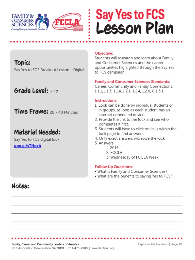 Breakout Lesson | PDF | Education Theory | Pedagogy