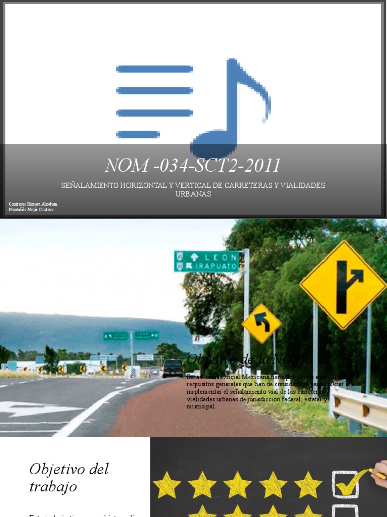 Nom - 034-SCT2-2011 | PDF | Tecnología