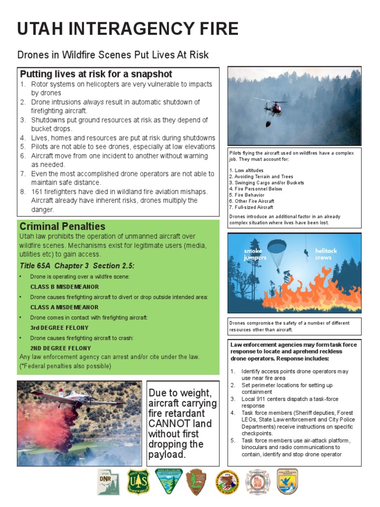 Drone Fact Sheet | PDF | Unmanned Aerial Vehicle | Wildfire