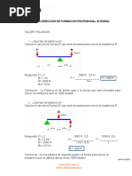 Ejercicios Resueltos Palancas | PDF | Palanca | Ingeniería mecánica