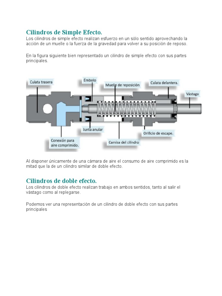 Cilindros de Simple Efect1 | PDF
