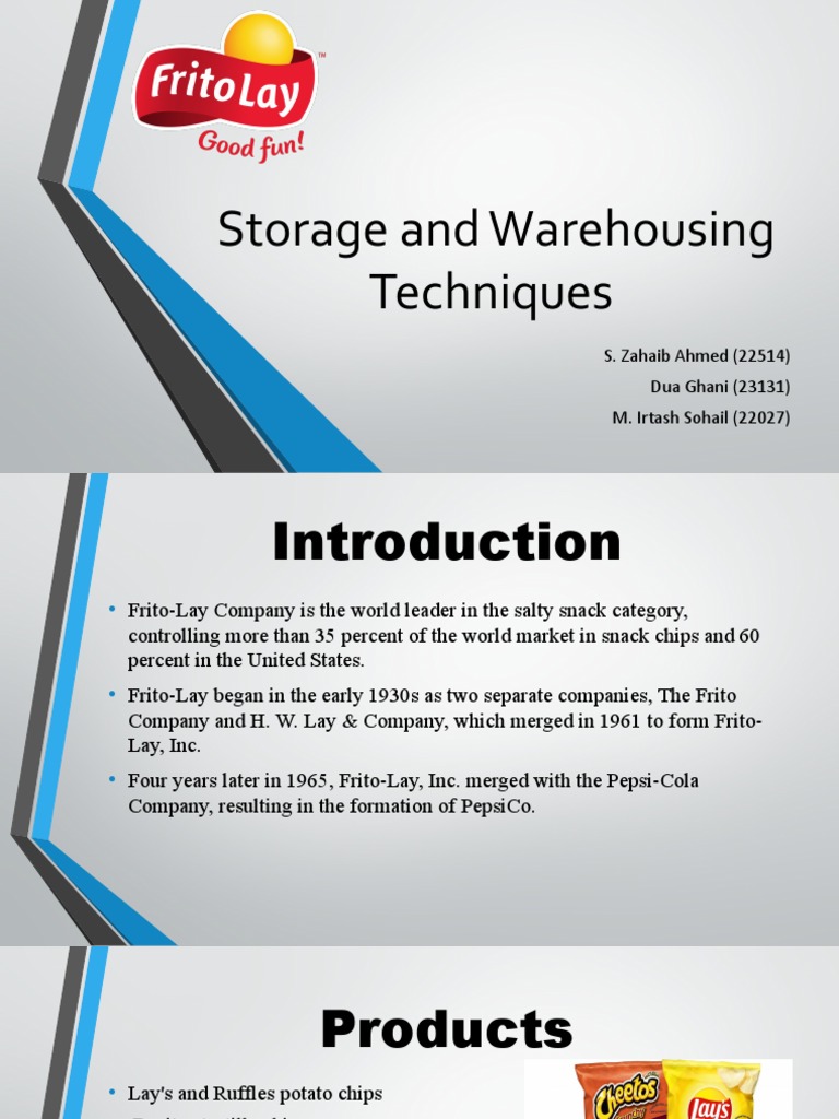 FRITO LAYS Final | PDF | Industries | Supply Chain Management