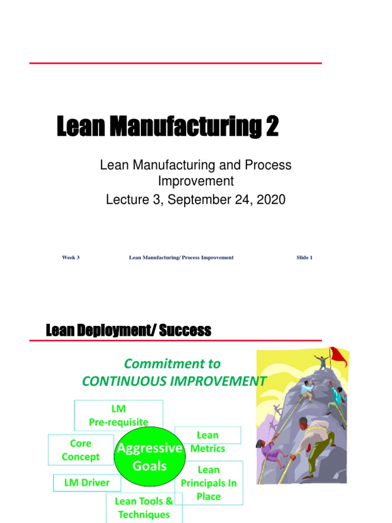 Lean Manufacturing 2 | PDF | Automation | Supply Chain Management