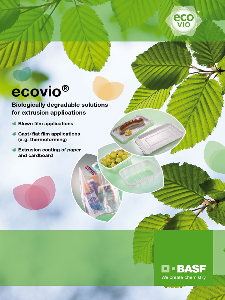 Ecovio: Biologically Degradable Solutions For Extrusion Applications ...