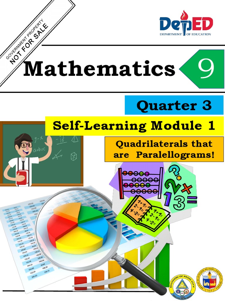 Math-9-Q3-Module 1 Quadrilaterals | PDF | Rectangle | Polytopes