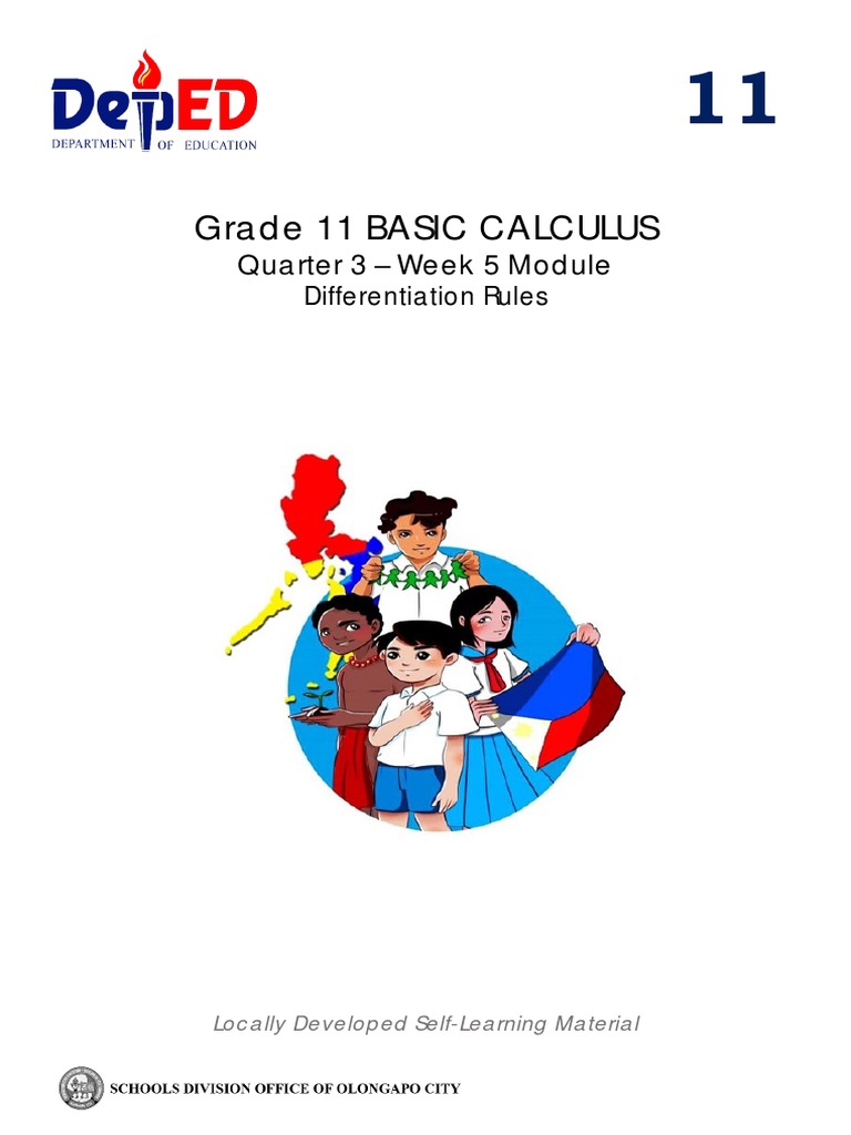 Deped Grade 11 Basic Calculus