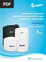 Dimensiones Tanque Rotoplas 2500 Litros | PDF | Tanques | Alimentos