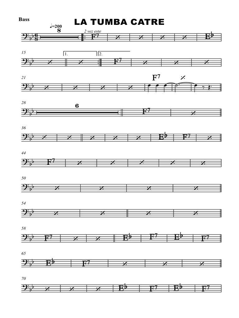 07 PDF Tumba Catre - Bass - 2018-09-14 0837 - Bass | PDF