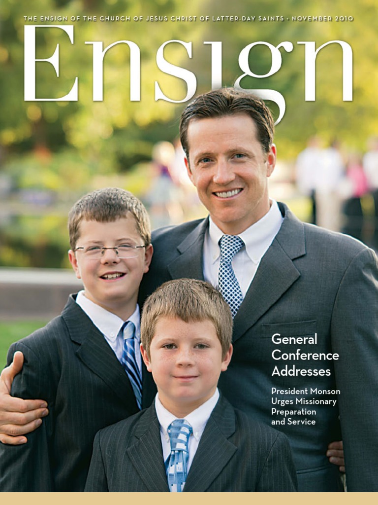 Ensign - Nov 2010 | PDF | Missionary (Lds Church) | Plan Of Salvation ...