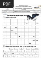 Cuadro de Numeros Del 100 Al 199 | PDF
