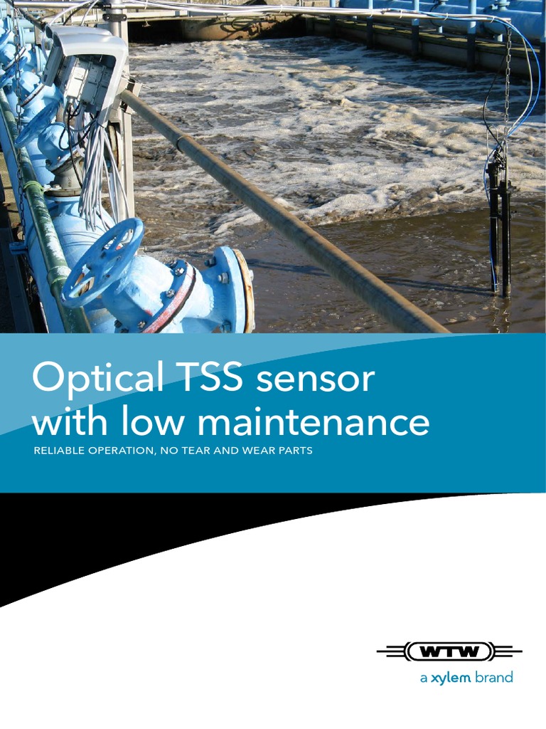 Optical TSS Sensor With Low Maintenance: Reliable Operation, No Tear ...