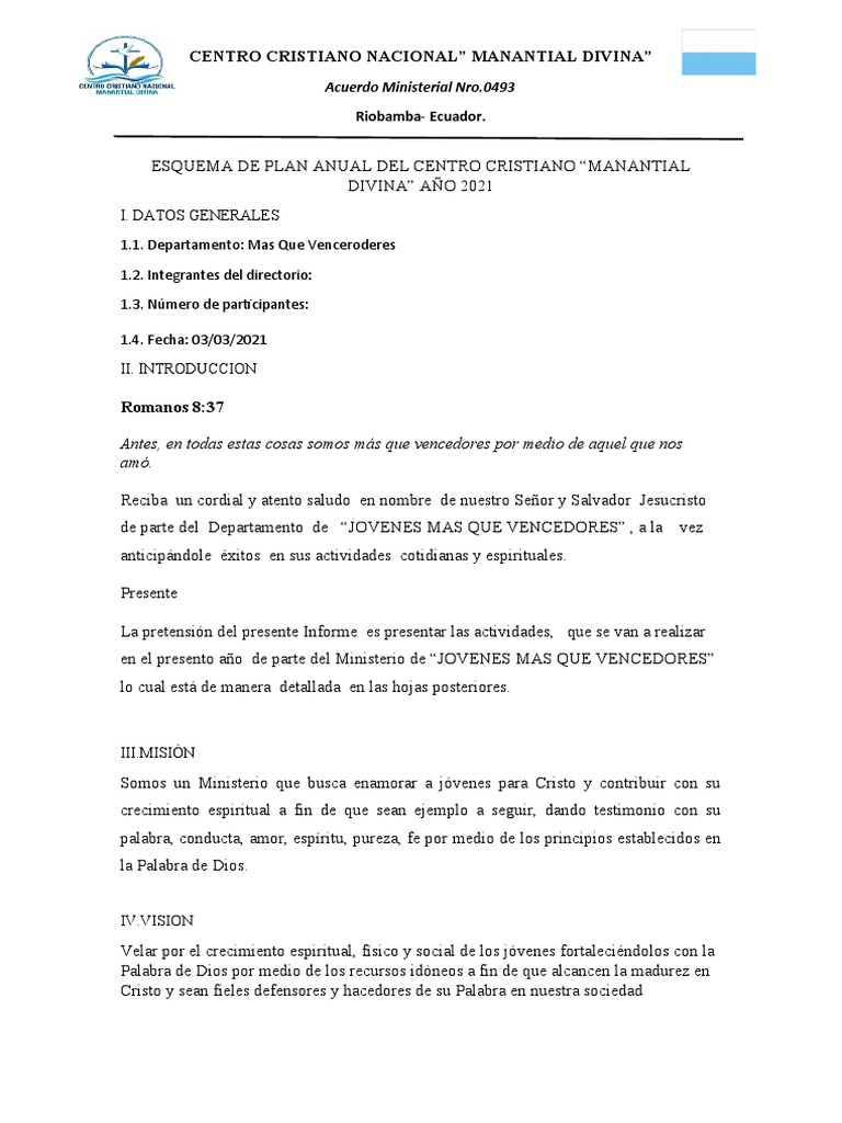 Poa - Iglesia 2021 | PDF | Divinidad | Cristo (título)