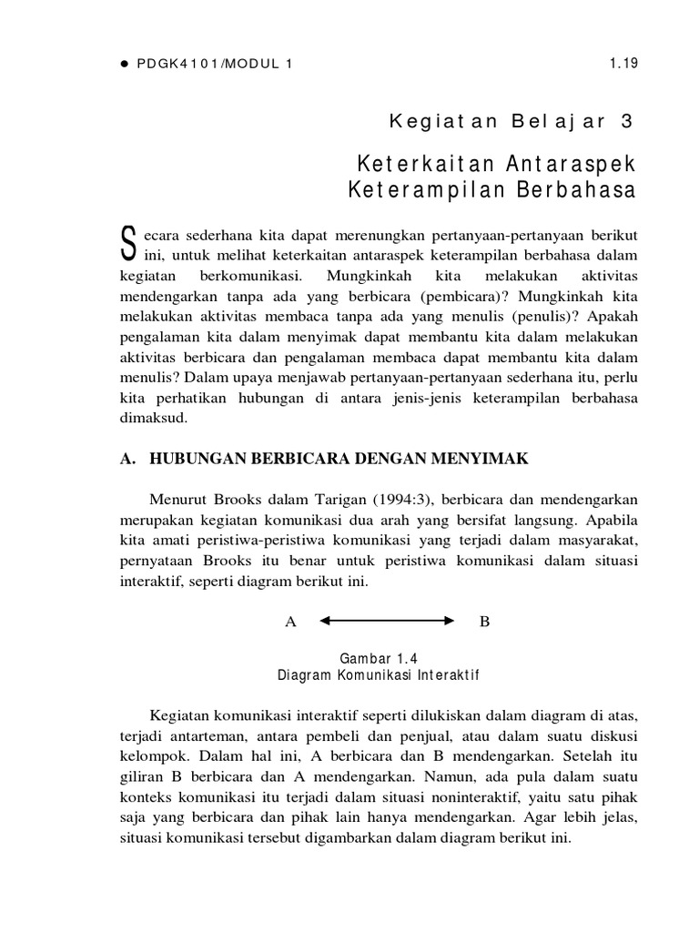 PDGK4101 - Modul 1 KB 3 | PDF