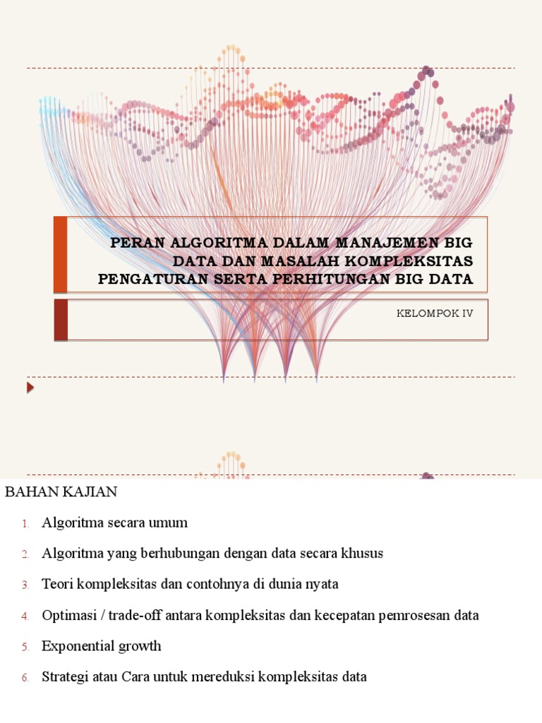 Peran Algoritma Dalam Manajemen Big Data | PDF