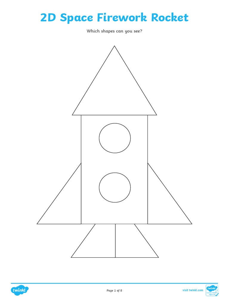2D Space Firework Rocket: Which Shapes Can You See? | PDF | Games ...