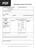 TSA Cargo Acceptance Form | PDF | Cargo | Transportation Security ...