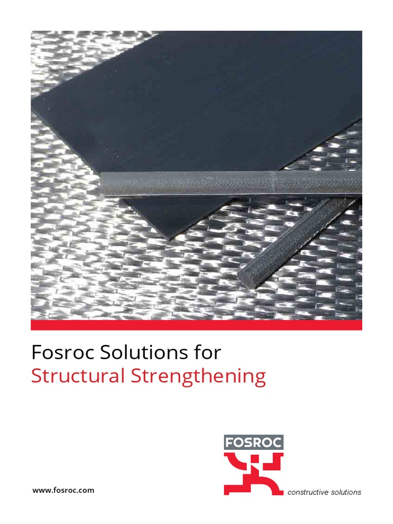 Fosroc India Structural Strengthening Brochure | PDF | Beam (Structure ...