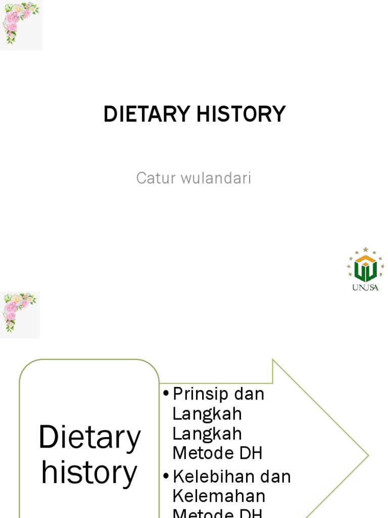 Dietary History | PDF