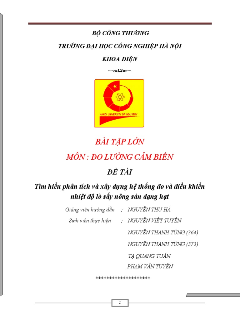 123doc Bai Tap Lon Do Luong Cam Bien Tim Hieu Phan Tich Va Xay Dung He Thong Do Va Dieu Khien ...