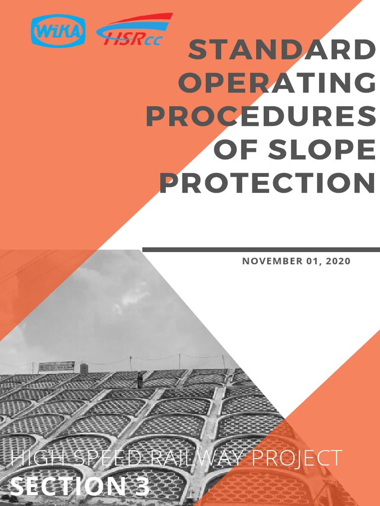 Sop Slope Protection | PDF