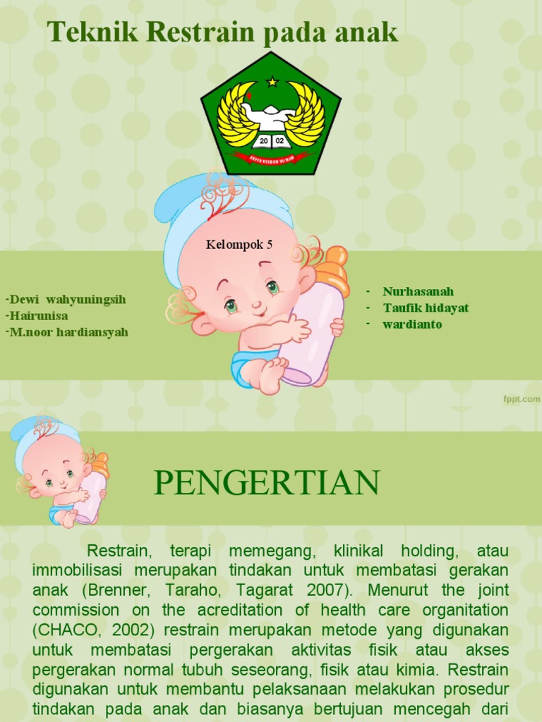 TEKNIK RESTRAIN PADA ANAK | PDF