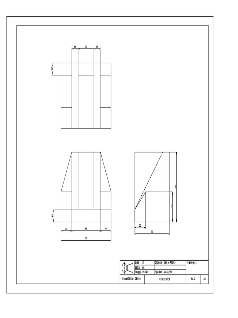 Drawing Brass Step | PDF