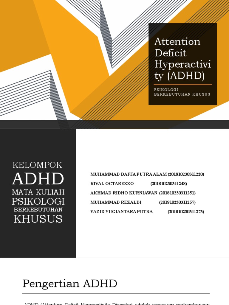Adhd | PDF