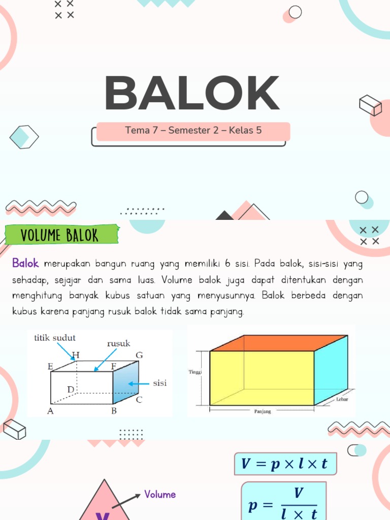 Materi Balok | PDF