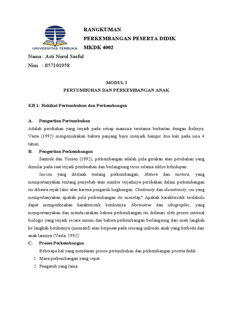 Rangkuman PPD Modul 1&2 | PDF