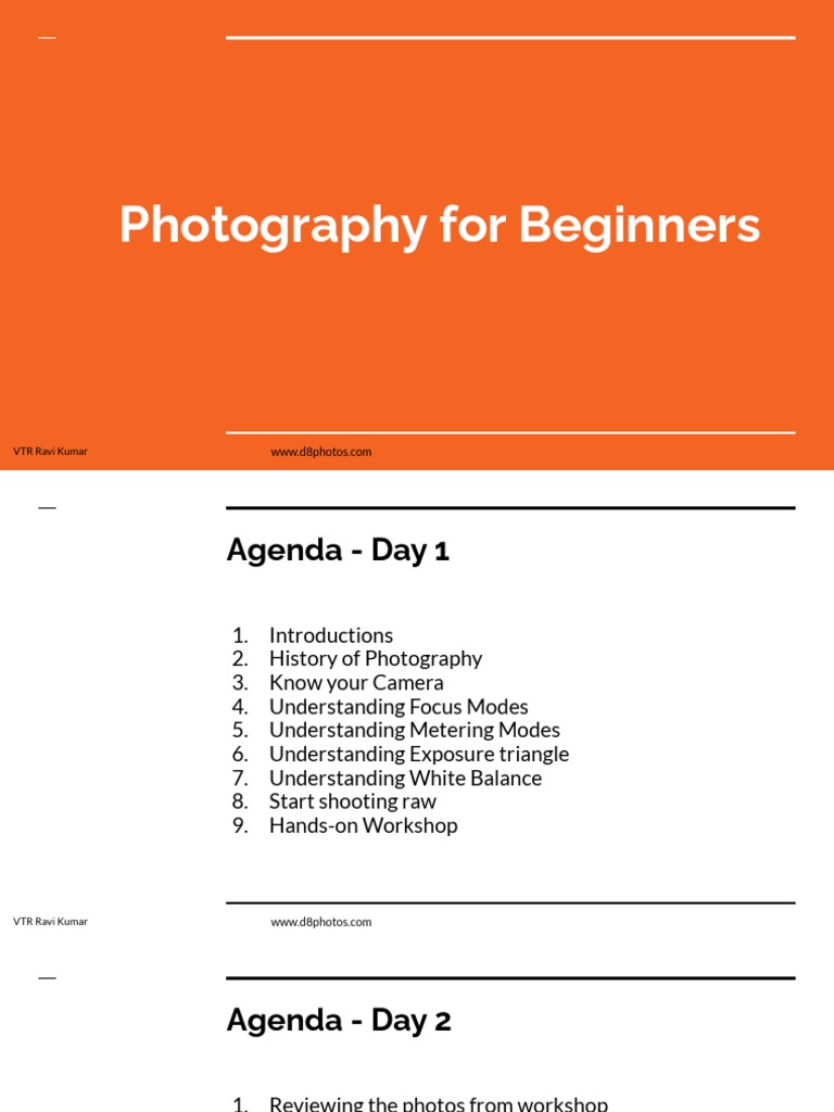 Photography Basics | PDF | Camera Lens | Exposure (Photography)