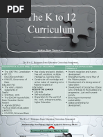 Comparison of RBEC, SEC, K TO 12 | PDF | Curriculum | Multilingualism