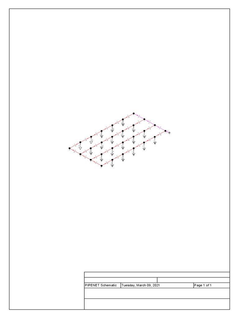 PIPENET Schematic Overview | PDF